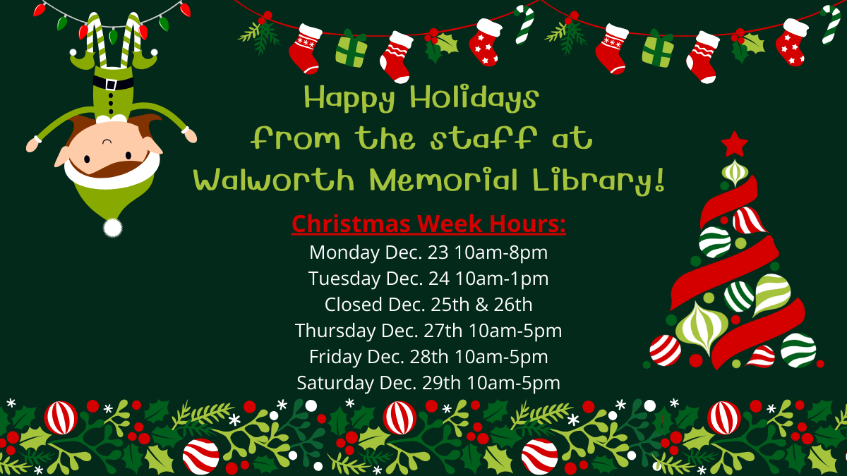 About Us | Walworth Memorial Library